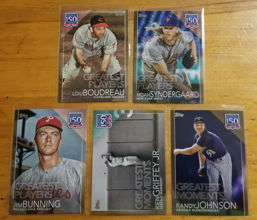 2019 Topps Parallel Inserts 150th/Gold/Black/Blue you pick choice | eBay