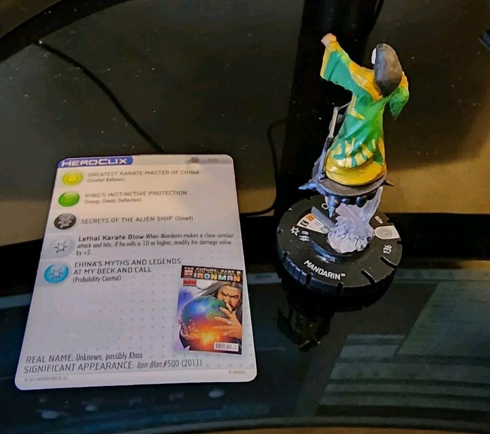 Heroclix Mandarin # 030 from the Invincible Iron Man Set | eBay