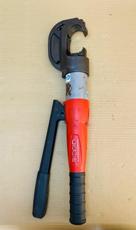 Ridgid RE 130-M Hydraulic Crimper/ Crimping Tool With 11 Die Sets | eBay
