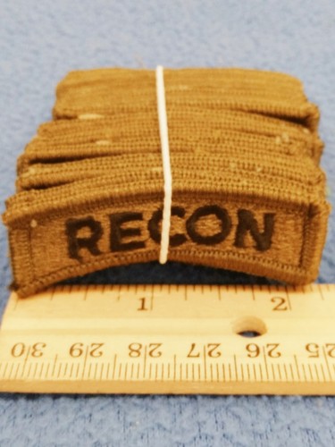 BUNDLE OF 20 - US Army RECON SUBDUED TABS - NEW | eBay