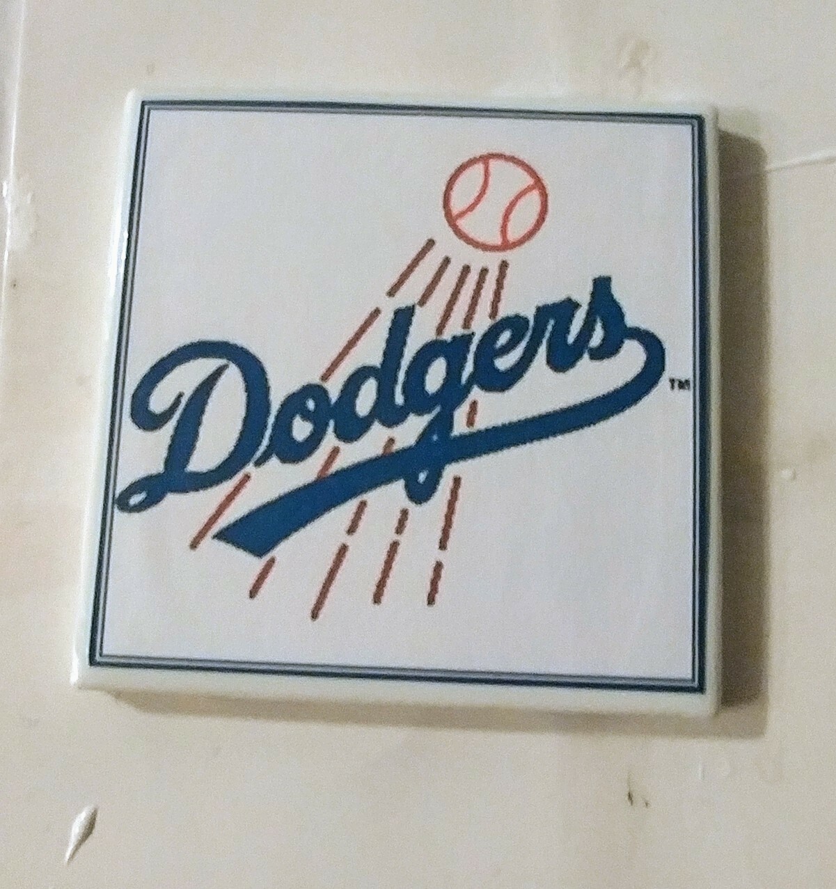 LA Dodgers Ceramic Coasters-Set of 4 | eBay