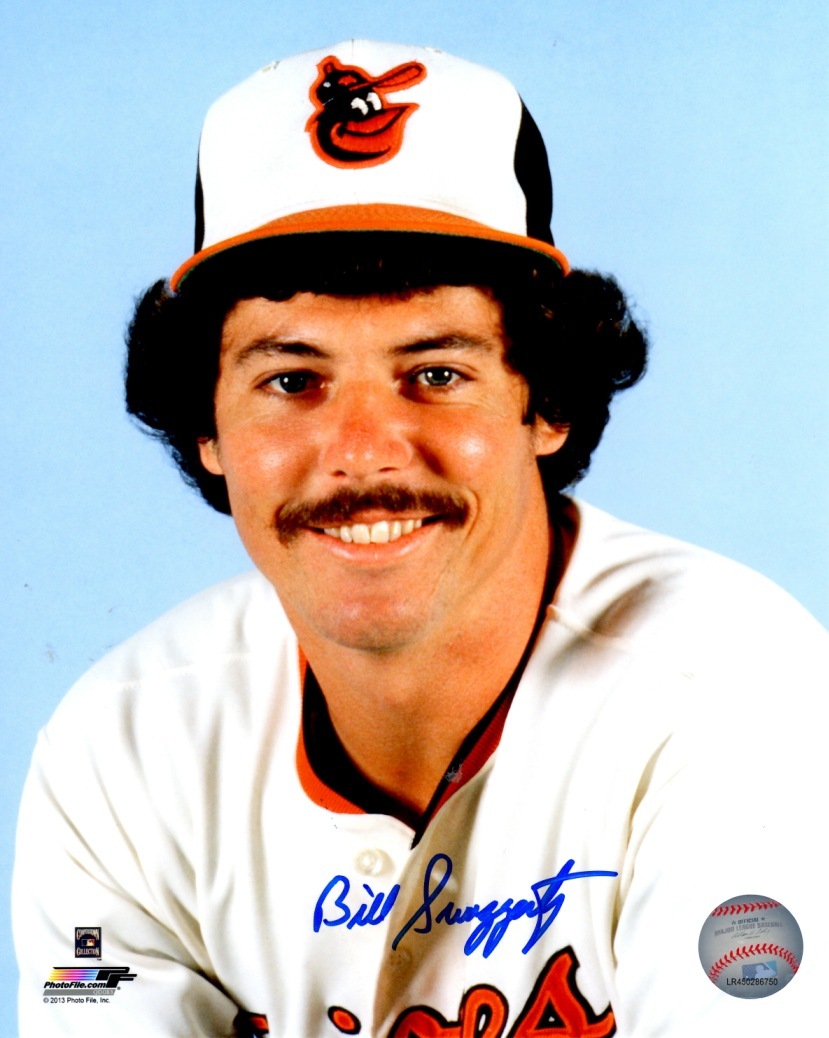 Autographed BILL SWAGGERTY Baltimore Orioles 8x10 photo- COA | eBay