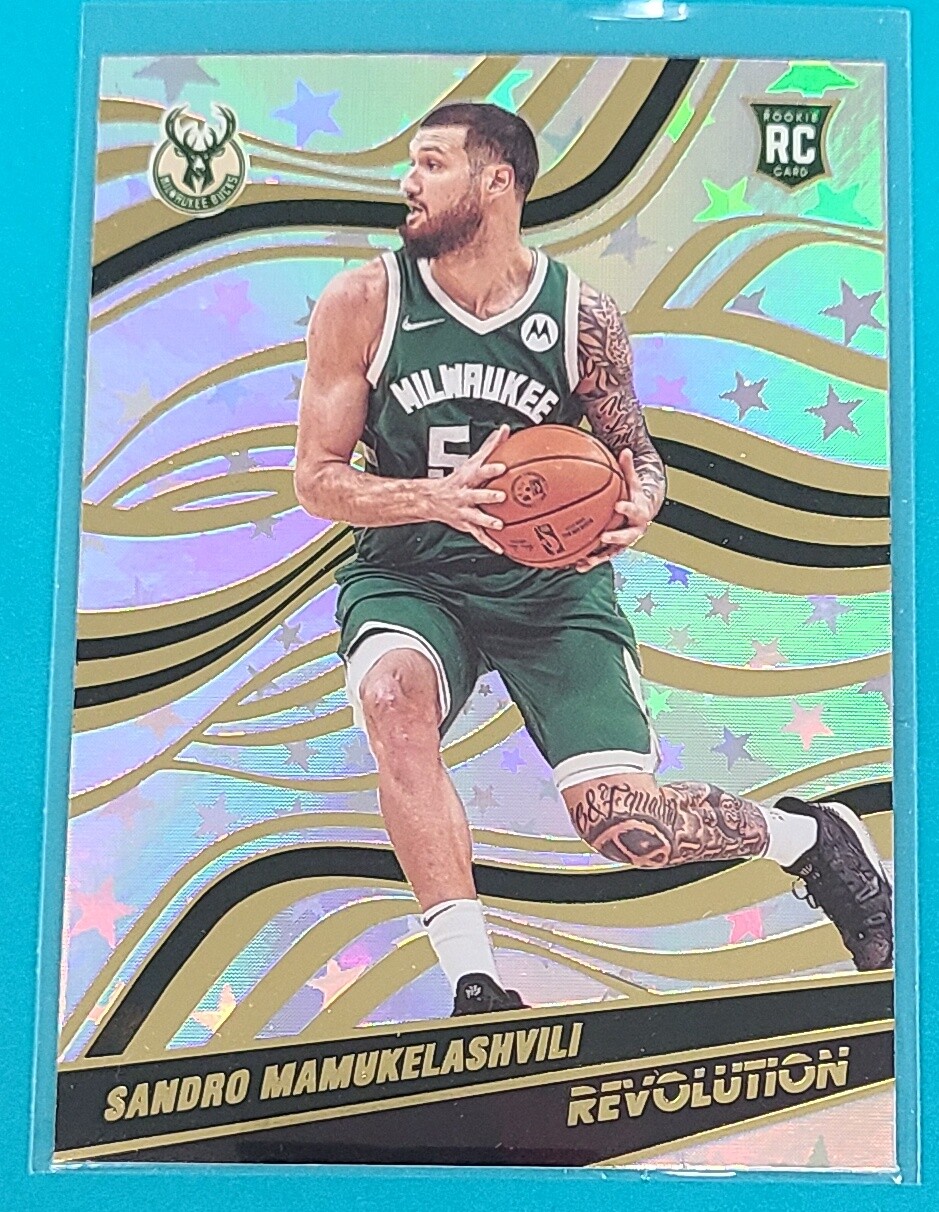 2021-22 Revolution Astro RC #142 Sandro Mamukelashvili Bucks BASKETBALL ...