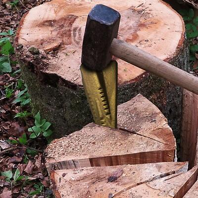 Axe Wedge Maul Wood Log Splitter 4 Way Hammer Stump Splitting Grenade ...