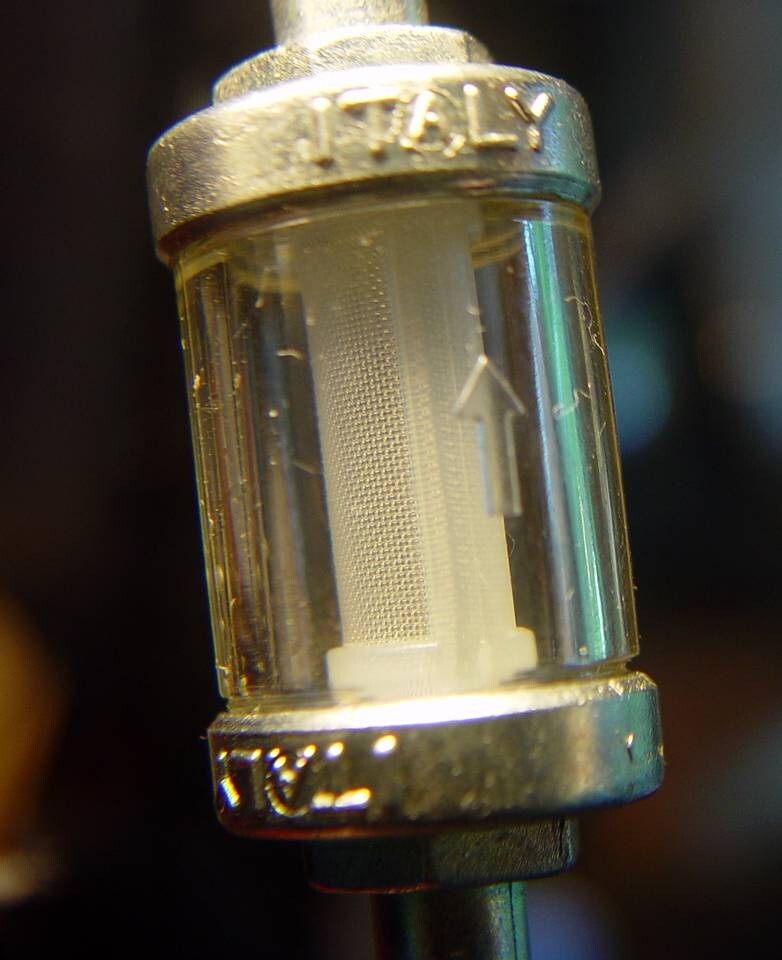 BSA, Triumph, Norton, OIF, 5/16 or 8mm serviceable FUEL LINE CLEAR ...