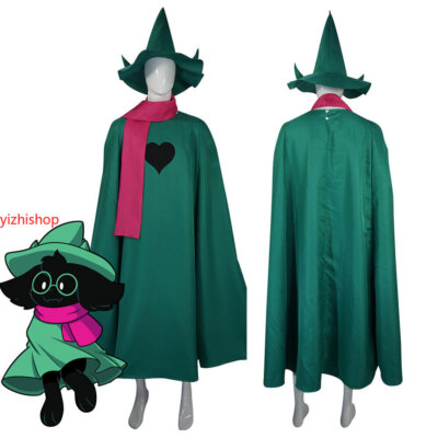 Deltarune Ralsei Cosplay Costume Outfits Halloween Carnival Suit | eBay