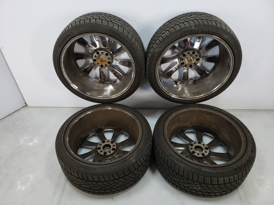 07-13 Mercedes W220 W221 S550 S63 Lorinser Turbine RS8 Wheels Rims 20 ...