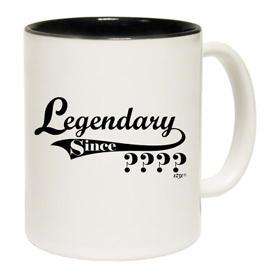 Legendary Since Any Year GIFT BOXED Funny Mugs Novelty Coffee Mug Cup ...