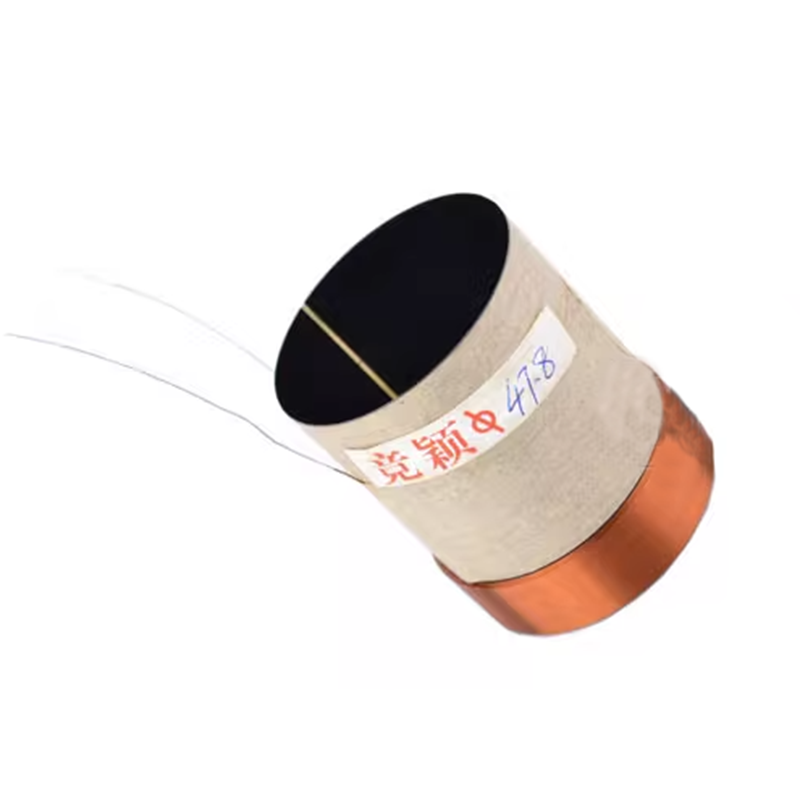 47.8mm Inner Dia 8Ω Woofer Coils Black Aluminum Skeleton Bass Speaker ...