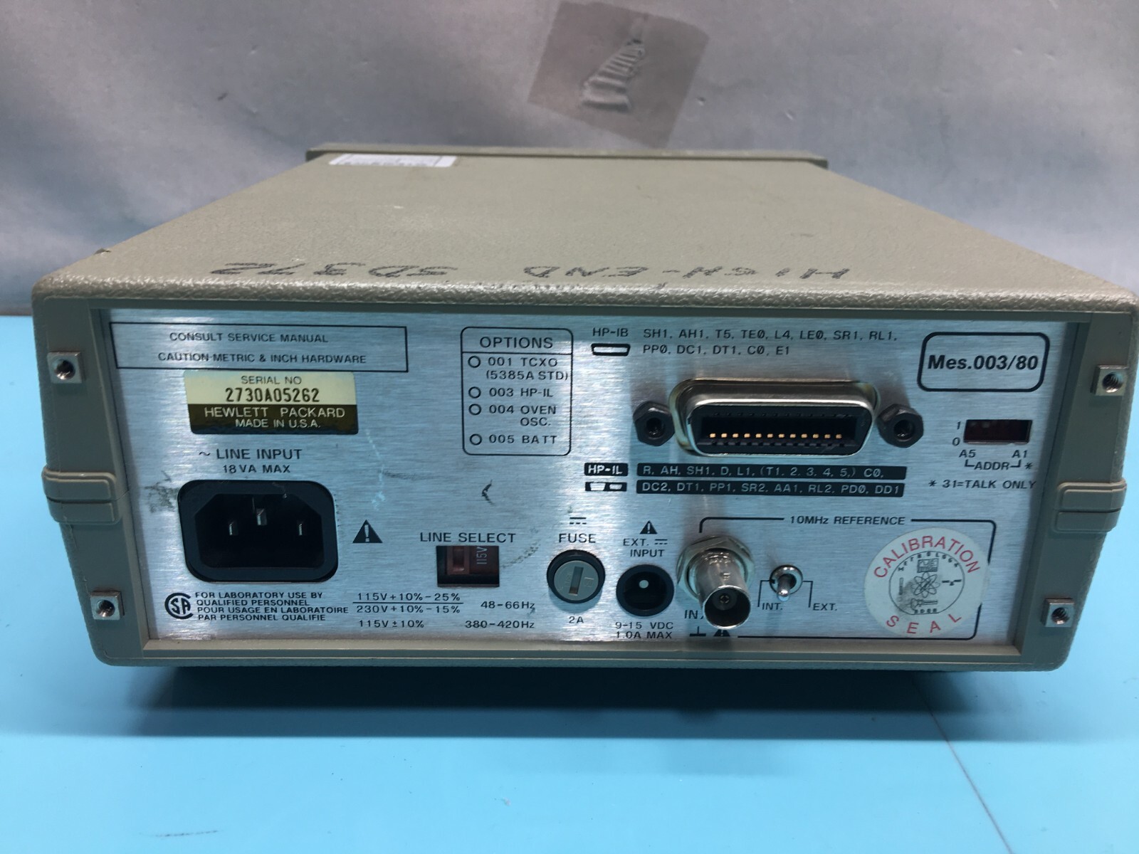 HP Hewlett Packard 5384A Frequency Counter T77454 for sale online | eBay