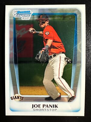 Joe Panik 2011 Bowman Chrome Draft Picks & Prospects 1st Bowman Card # ...