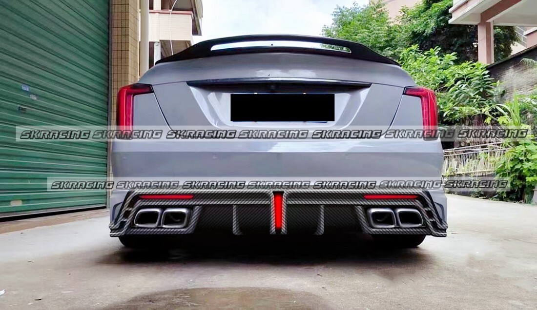 For Cadillac CT5 2020-2022 Real Carbon Fiber Rear Trunk Spoiler Wing ...