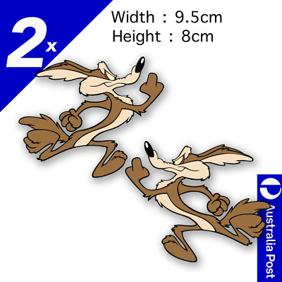 Road Runner and Wile E Coyote Cartoon, ACME Stickers | eBay Australia