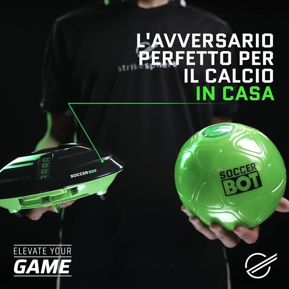 Smart Ball - SoccerBot, Pallone da Calcio Smart e Bot Interattivo, 3 ...