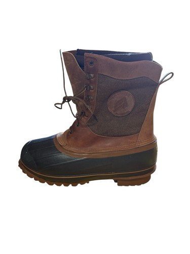 LaCrosse Ice King Fiberglass Shank Brown Leather Winter Work Boots Men ...