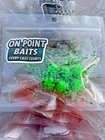 Handmade Fuzzy Balls Softbait fishing lure, Goober Green | eBay