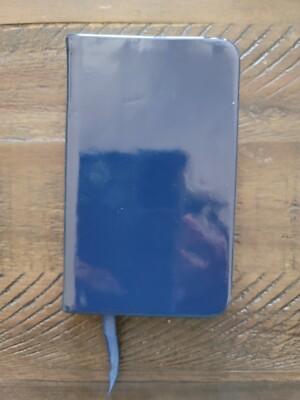 Paper Destiny Address Book In Dark Blue With Blue Ribbon Bookmarks | eBay