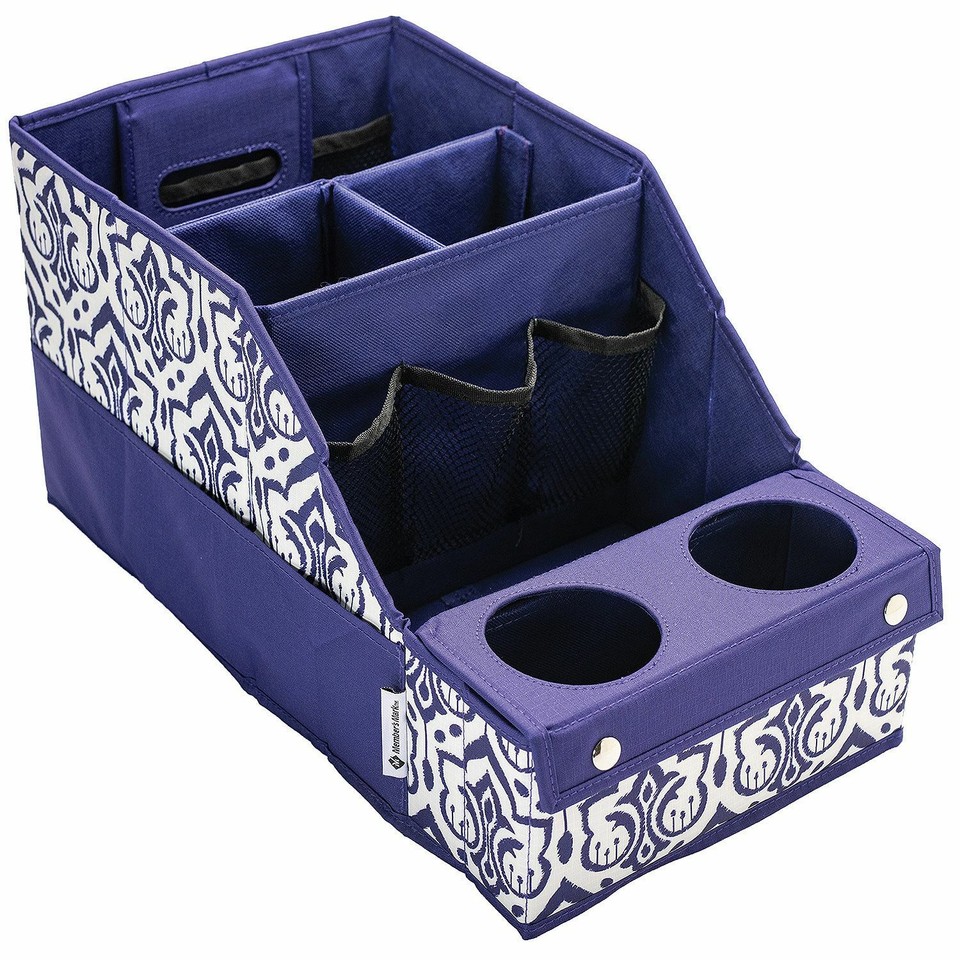 2 Pk - Car Auto Seat Storage Box Caddy Organizer Cup Holder Set (Choose ...