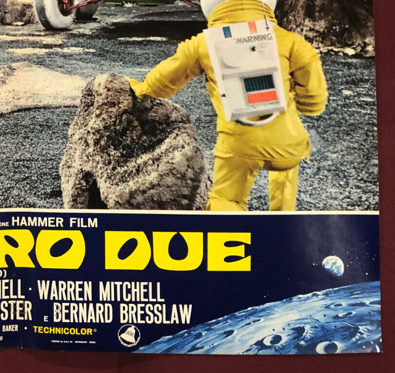 MOON ZERO TWO MOVIE POSTER ITALIAN 1969 JAMES OLSON CATHERINE SCHELL ...