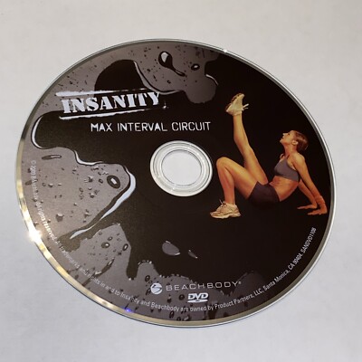 INSANITY Max Interval Circuit Workout DVD Shaun T Replacement Disc | eBay