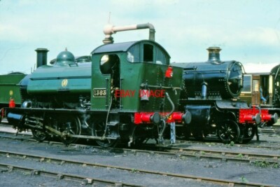 PHOTO GWR LOCO NOS 1363 AND 7808 AT DIDCOT 5TH MAY 1980 | eBay