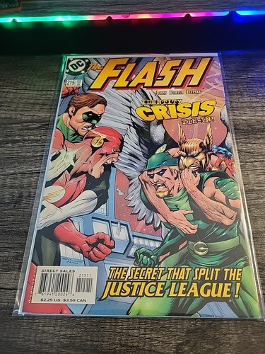 The Flash #215 (2004, DC Comics Identity Crisis Tie-In Direct Sales Edition | eBay