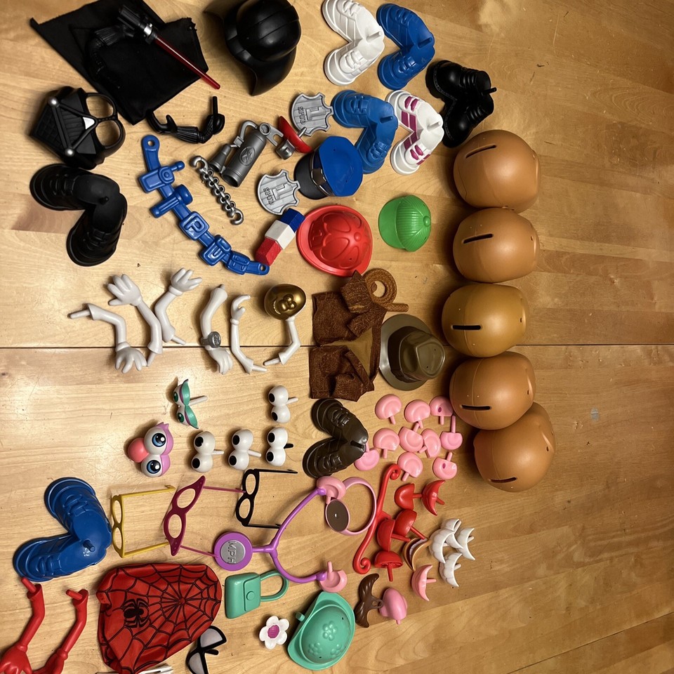 Mr Mrs Potato Head Darth Indiana Jones Spider Spud Police Firefighter ...