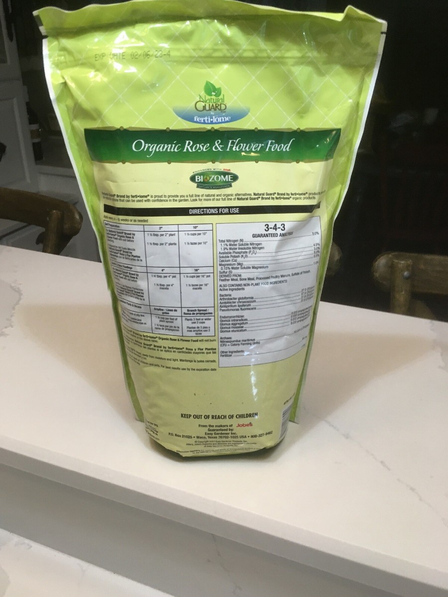 Natural Guard Plant Food Ingredients