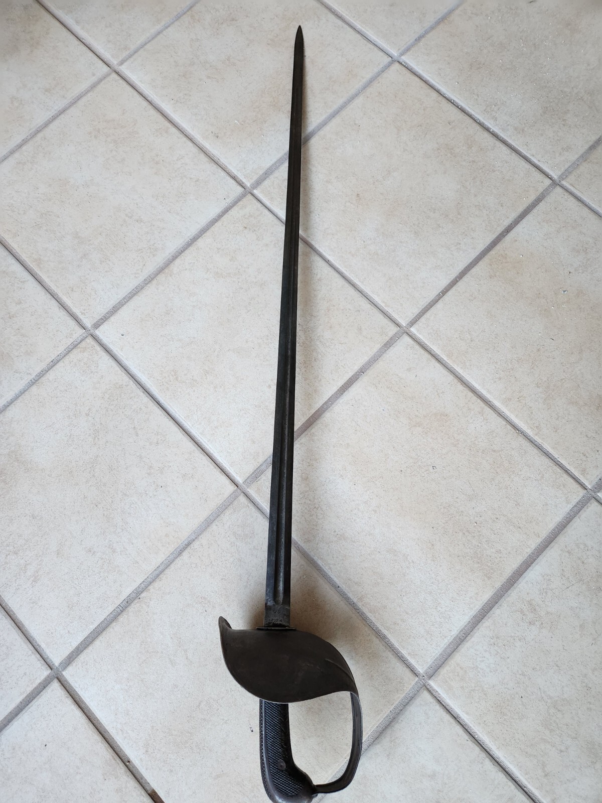 S A MODEL 1914 CAVALRY SABER PATTON SABRE Sword WWI NO SCABBARD L2 | eBay