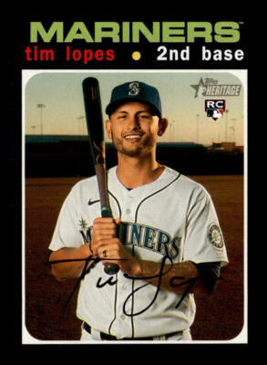 2020 Topps Heritage Tim Lopes #606 Seattle Mariners | eBay