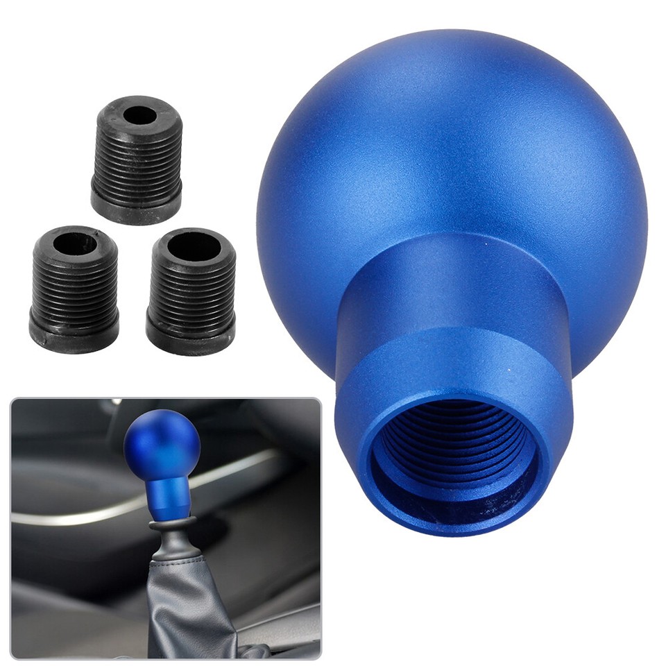 Aluminum JDM Round Ball Shift Knob Universal Shifter Manual MT Gear | eBay