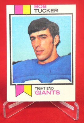 Bob Tucker TOPPS Football Card 1973 #80 NFL EX-NM | eBay