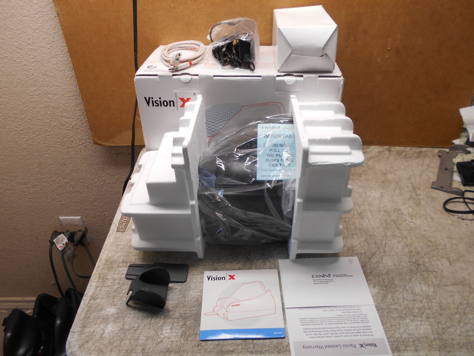New Open Box Panini Vision X Check Scanner VX50.1.SF.IJ see details | eBay