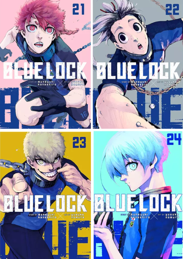 Blue Lock Manga Vol.1-34 (Half/Full Set) English Version FREE SHIPPING ...