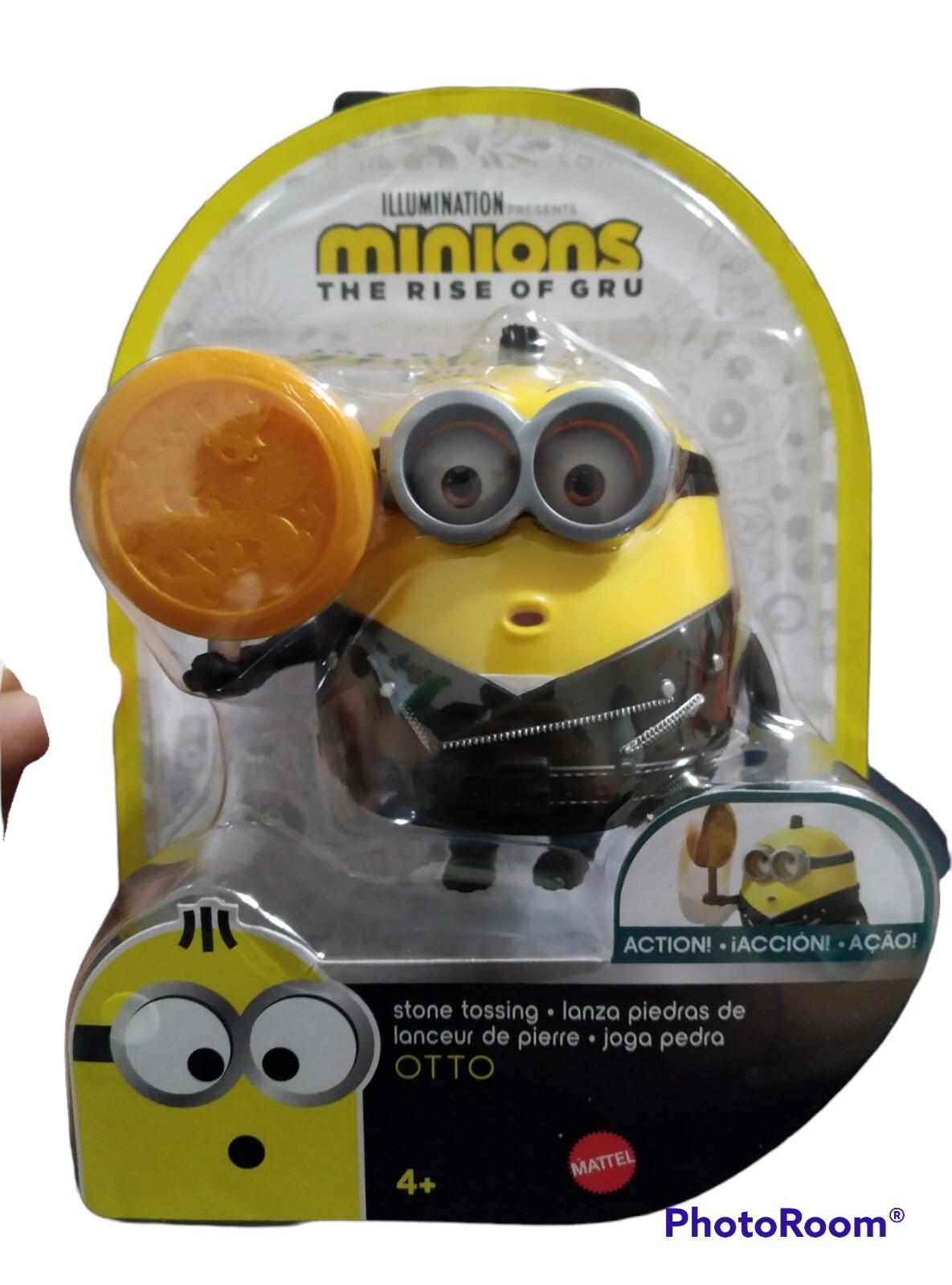 Illumination Presents Minions the Rise of Gru - Stone Tossing Otto ...