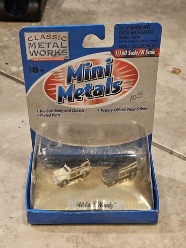 Mini Metals N Scale ‘48 Ford Woody NIB 658819502071 | eBay