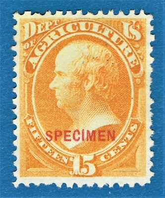 [st7191] USA 1875 Scott#O7S MNGAI Official *Specimen* AGRICULTURE DEPT ...