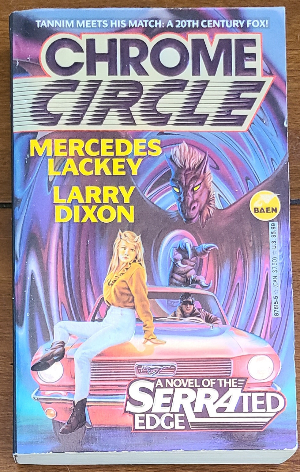 CHROME CIRCLE by Mercedes Lackey & Larry Dixon (Paperback 1994 ...