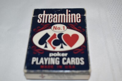 Streamline No. 1 Poker Playing Cards Deck Arrco Chicago Illinois | eBay