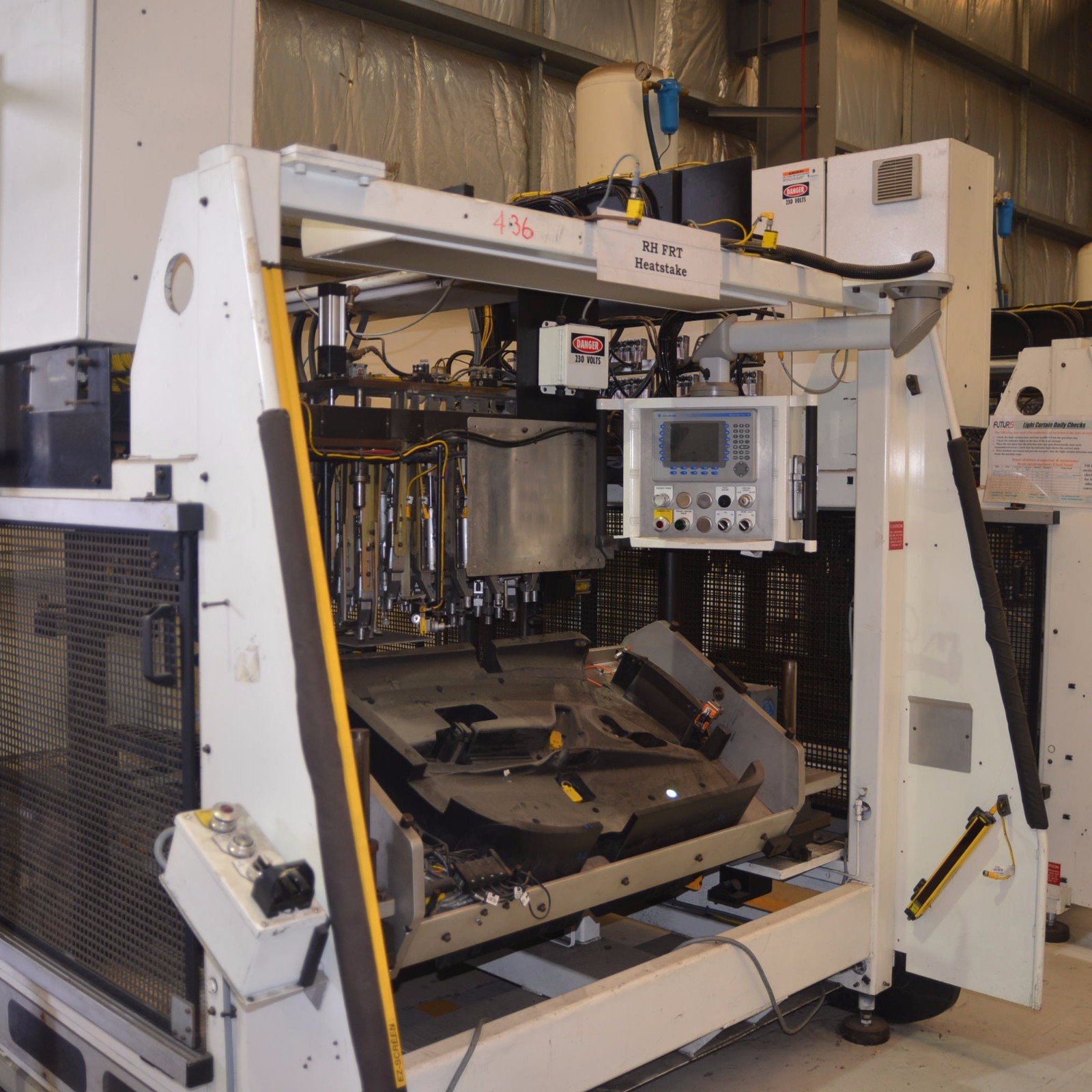 JR Heatstake heat stake riveting staking machine automotive plastic ...