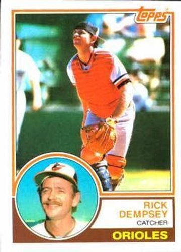 #138 Rick Dempsey - Baltimore Orioles - 1983 Topps Baseball | eBay