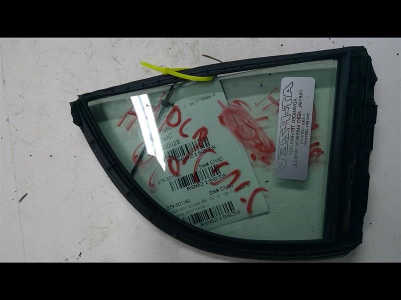 Driver Left Rear Door Vent Glass Sedan Fits 06-11 CIVIC 218838 | eBay