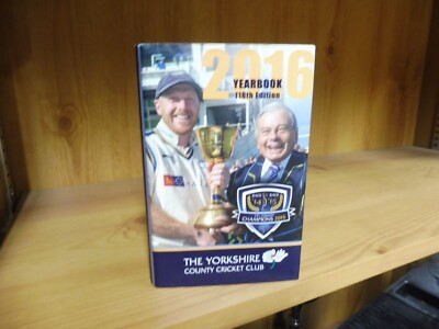 Yorkshire CCC Yearbook 2016 | eBay UK