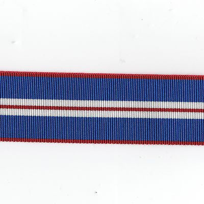 Medal Ribbon. Queens Golden Jubilee 2002 Full Size. Sold in 6" Lengths ...