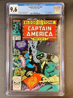 Captain America #360 (Marvel Comics Late October 1989) | eBay