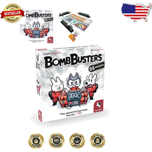 Bomb Busters Game - Cooperative Challenge with 66 Missions to Defuse ...