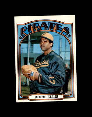 1972 TOPPS #179 DOCK ELLIS PITTSBURGH PIRATES NM+ *449 | eBay