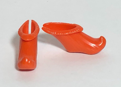 Tinkerbell & Friends FAWN Fairy Pixie Orange Shoes Curled Toes Diorama ...