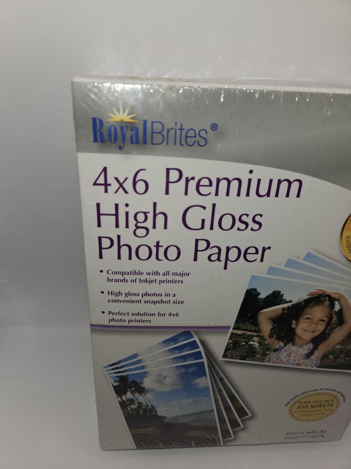 Royal Brites 4 X 6 Premium High Gloss Photo Paper 350 Sheets ...
