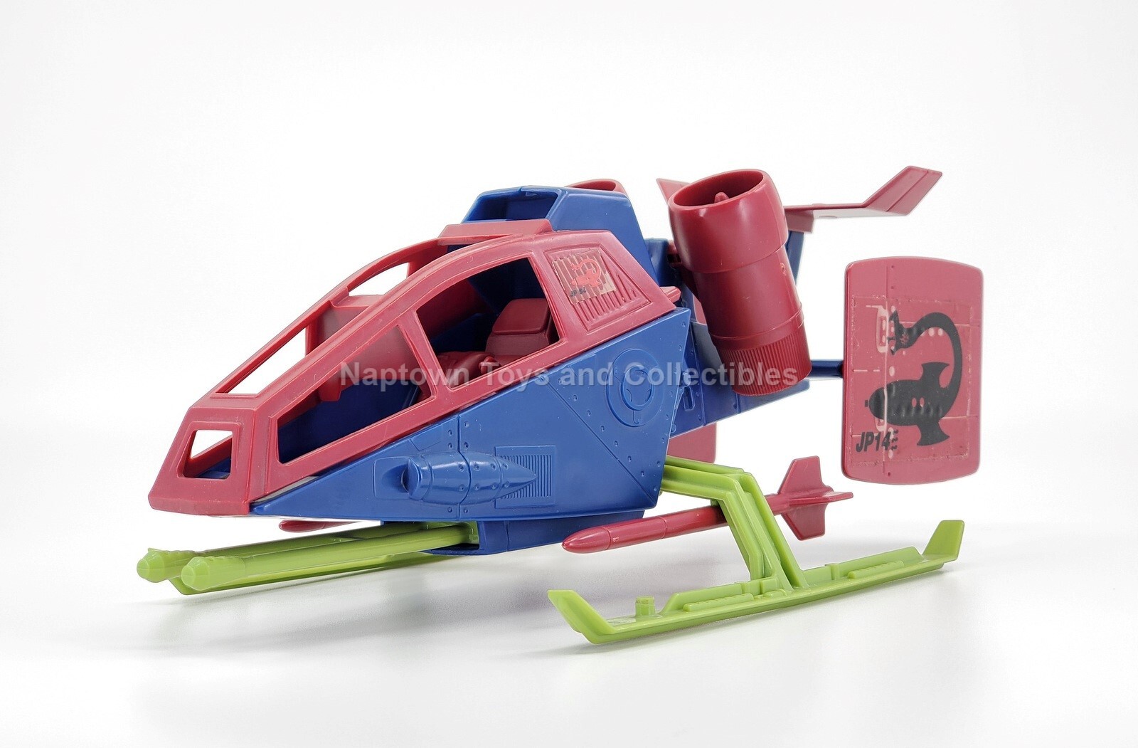 GI JOE 1986 SEARS DREADNOK AIR ASSAULT VTOL COPTER 100% COMPLETE w ...